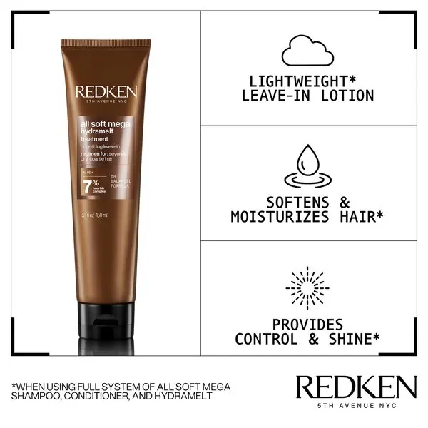 REDKEN All Soft Mega Curls Hydramelt Leave-in Conditioner