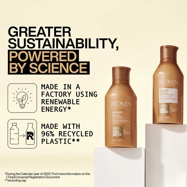 REDKEN Complete All Soft Regimen Set For Dry Hair