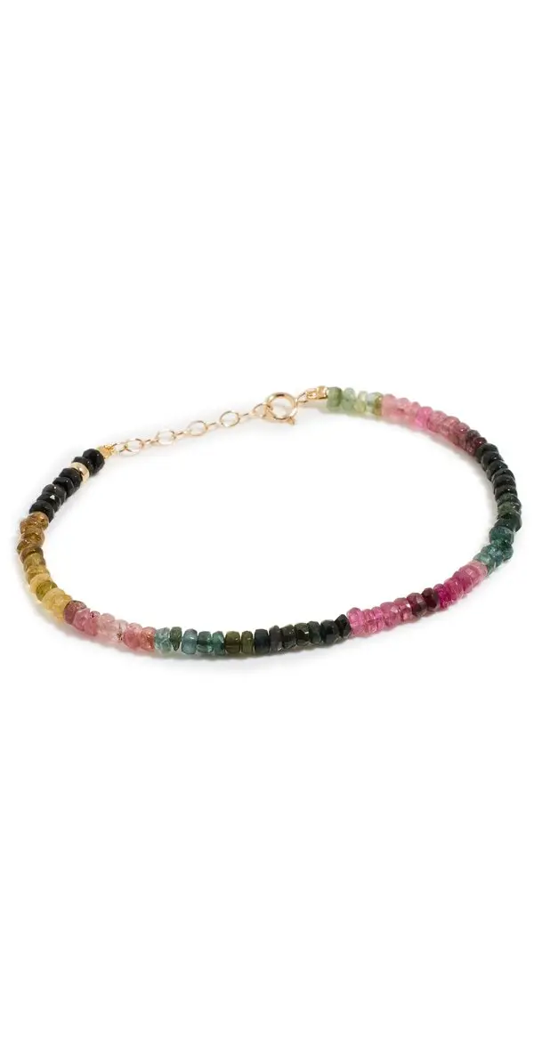 Jia Jia 14k Gold Tourmaline Bracelet - October - Tourmaline