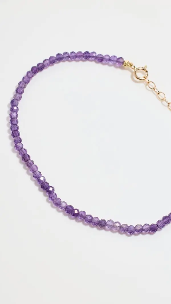 Jia Jia 14k February Birthstone Bracelet - February - Amethyst