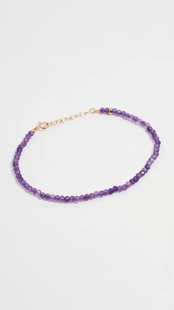 Jia Jia 14k February Birthstone Bracelet - February - Amethyst