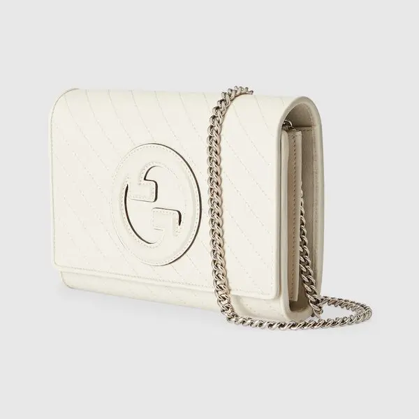 Gucci Blondie Chain Wallet Leather
