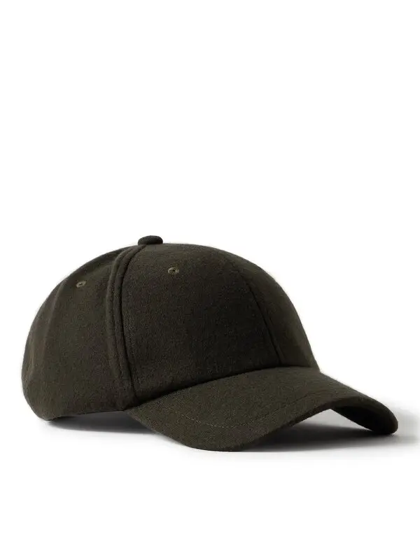 Rag & Bone Takisada Virgin Wool-Blend Baseball Cap - Black  display picture 2