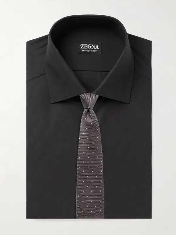 Zegna Trofeo™ Comfort Shirt - Black