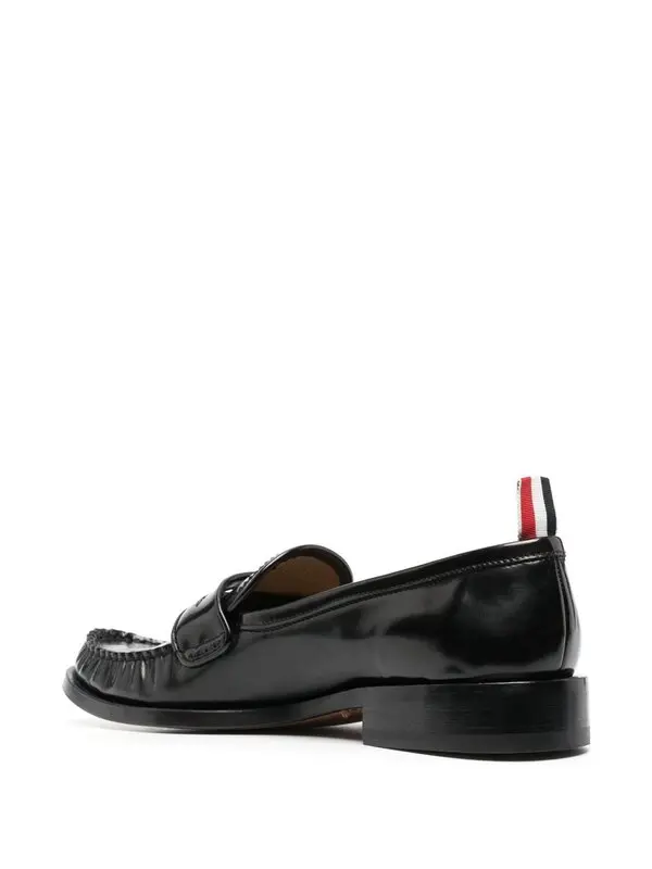 Thom Browne Penny-slot Leather Loafers