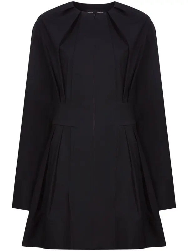 Proenza Schouler Poplin Stretch-cotton Minidress