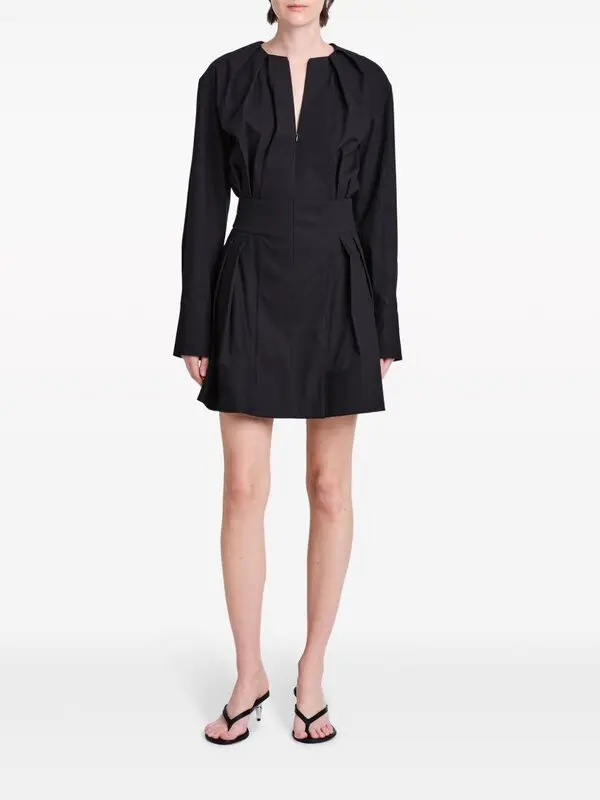 Proenza Schouler Poplin Stretch-cotton Minidress