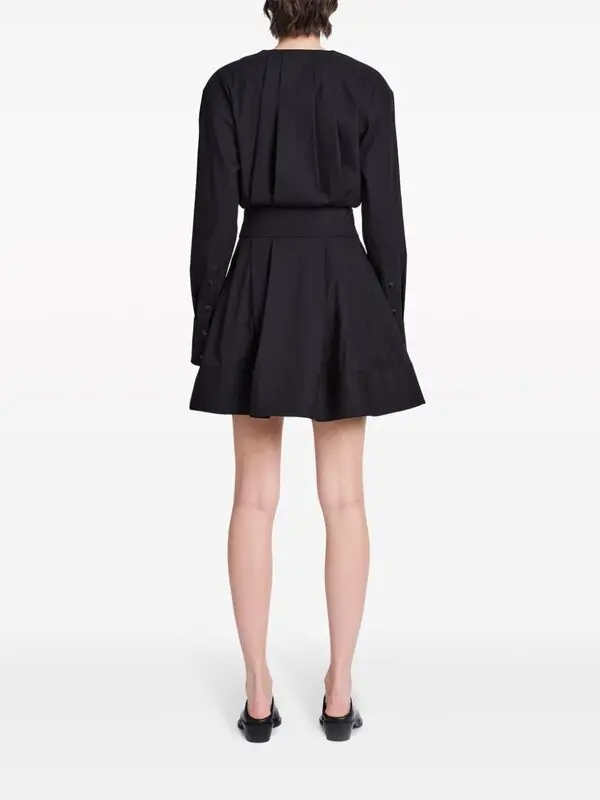 Proenza Schouler Poplin Stretch-cotton Minidress