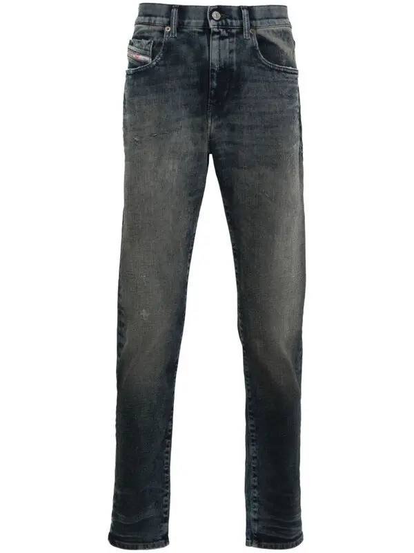 DIESEL® D-strukt Slim-cut Jeans - Blue