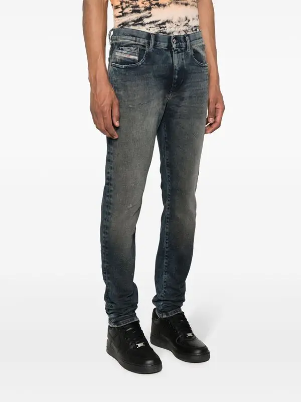 DIESEL® D-strukt Slim-cut Jeans - Blue