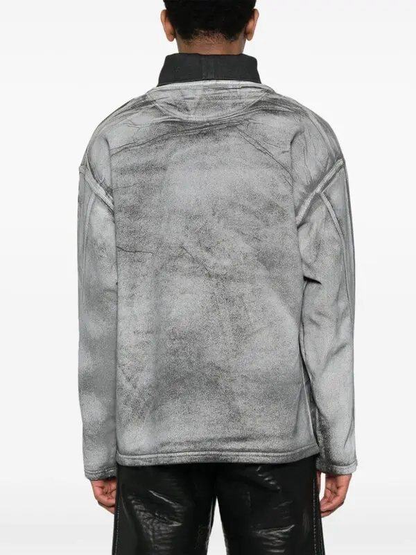 DIESEL® D-nlabelcol Reflective Sweatshirt