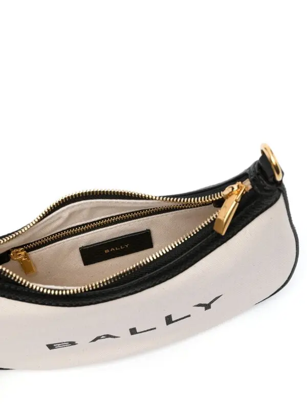 Bally Canvas Shoulder Bag