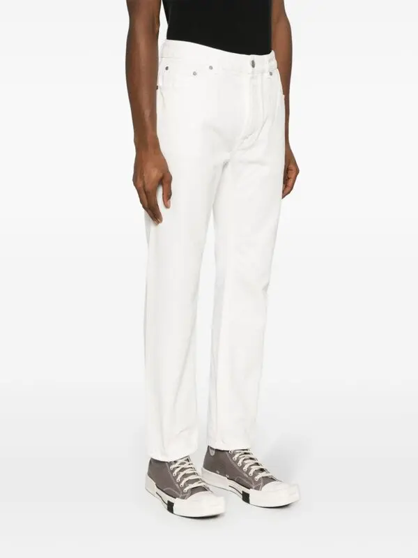 Palm Angels Logo-embossed Straight Jeans