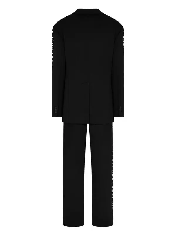Dsquared2 Double-breast Logo-print Suit