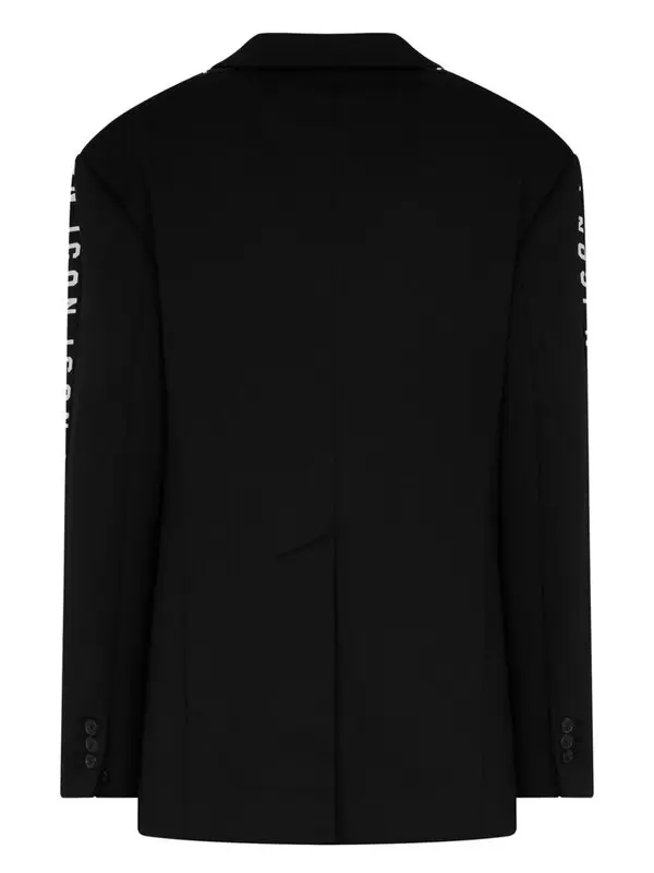 Dsquared2 Double-breast Logo-print Suit
