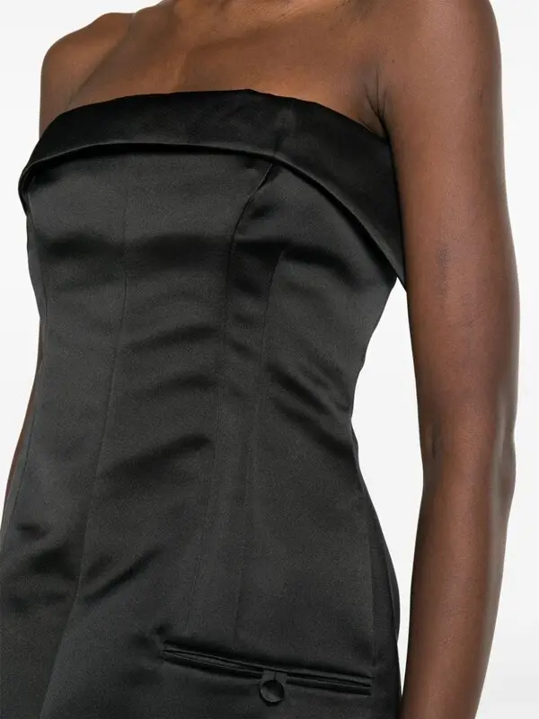 philosophy di lorenzo serafini women's strapless mini dress PHILOSOPHY DI LORENZO SERAFINI Duchess Strapless Mini Dress Philosophy di  Lorenzo Serafini