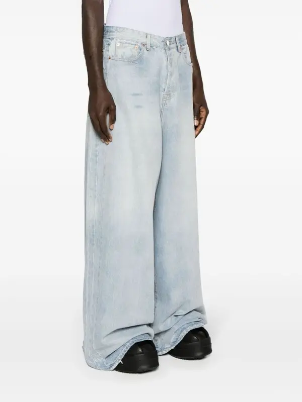 Vetements Big Shape Loose-leg Jeans - Blue