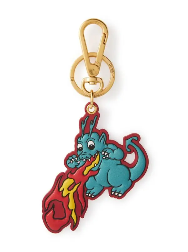 Off-White 2024 Lunar New Year Leather Keyring