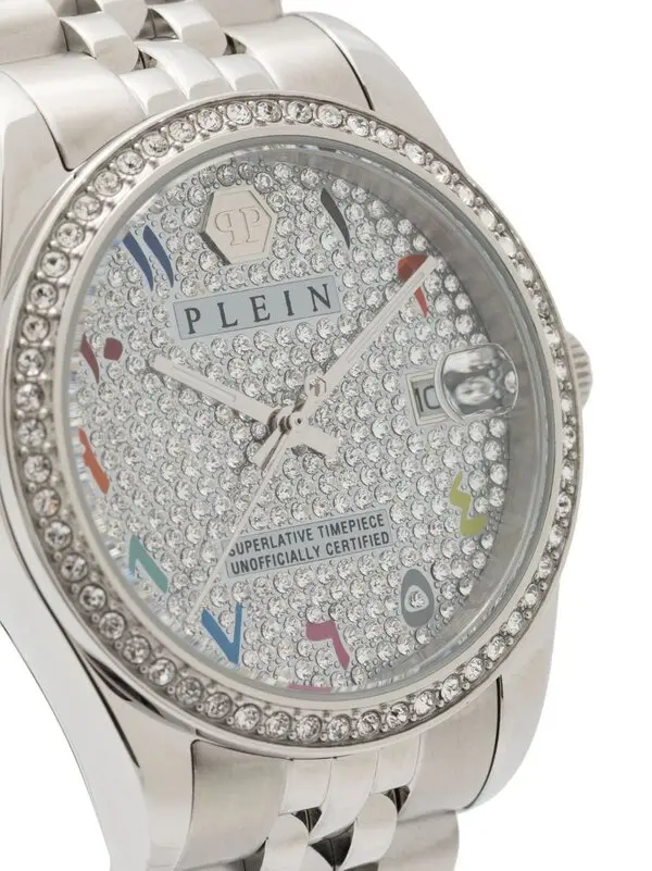 Philipp Plein Date Superlative 34mm - Silver