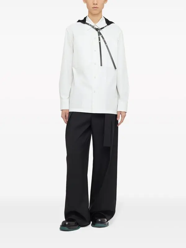 JIL SANDER Patch Pockets Cotton Shirt