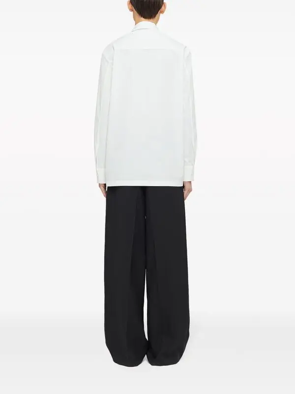 JIL SANDER Patch Pockets Cotton Shirt