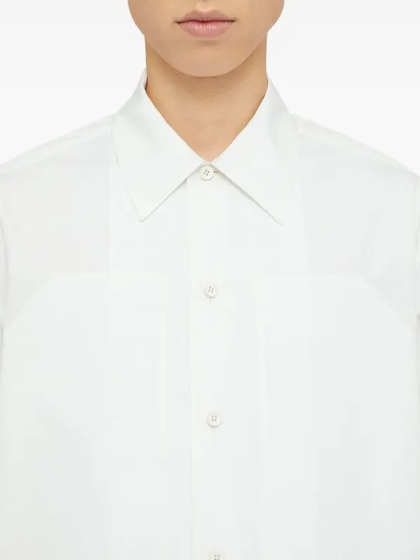 JIL SANDER Patch Pockets Cotton Shirt