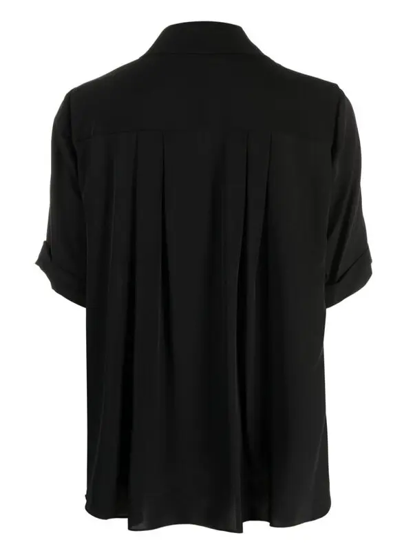 Dice Kayek Floral-embroidered Silk Shirt
