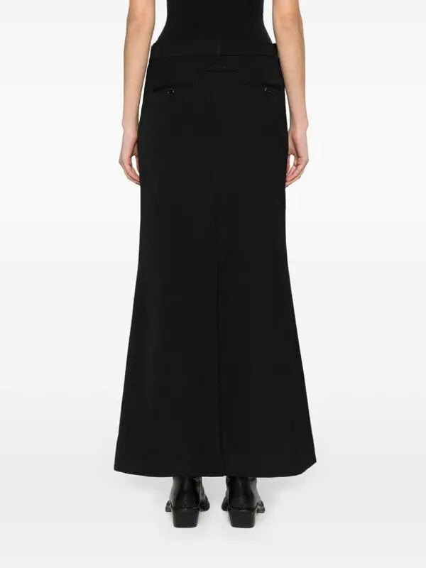 Acne Studios Mid-waist Flared Midi Skirt