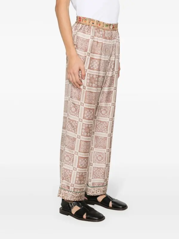PIERRE-LOUIS MASCIA Silk Trousers