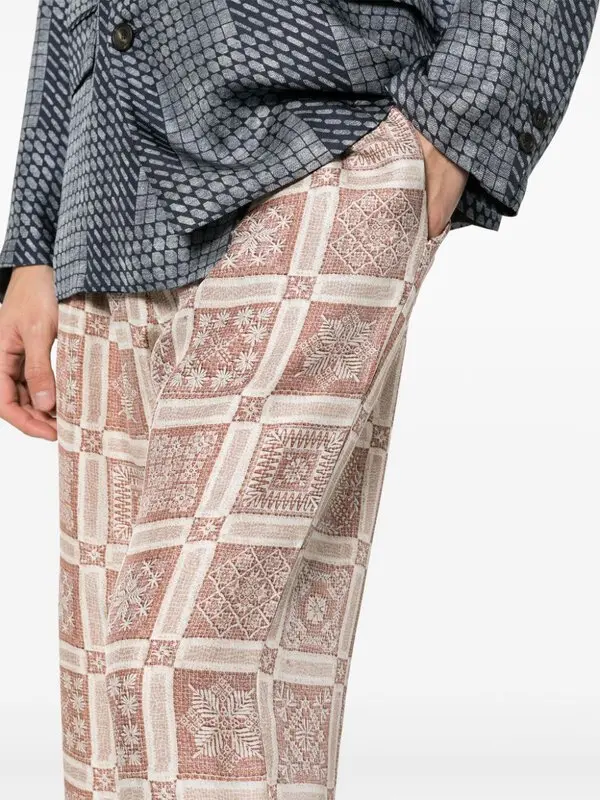 PIERRE-LOUIS MASCIA Silk Trousers