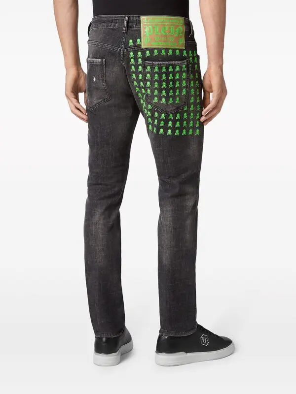 Philipp Plein Straight-leg Jeans - Black