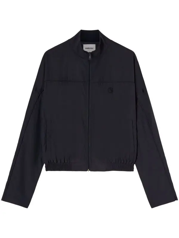 AMBUSH Logo-embroidered Track Jacket - Blue
