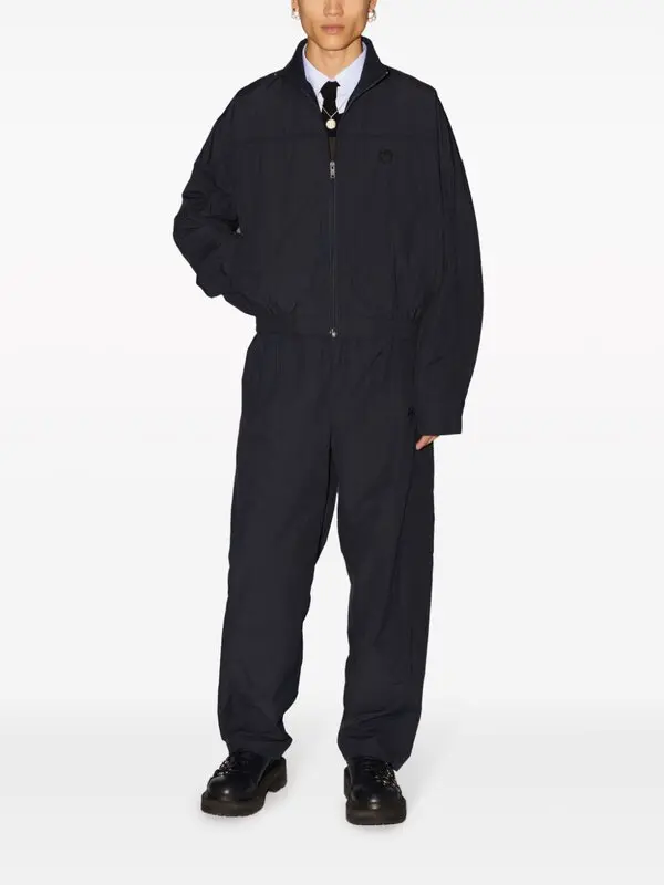 AMBUSH Logo-embroidered Track Jacket - Blue