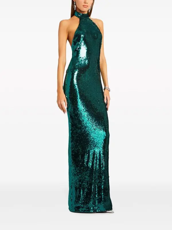 Retrofete Cora Sequin-embellished Maxi Dress