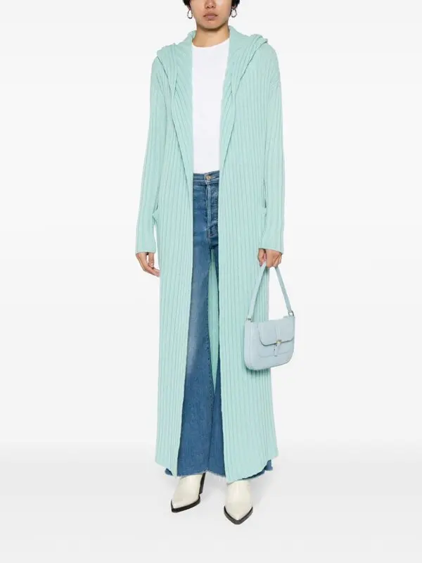 TEDDY CASHMERE Amalfi Chunky-knit Cashmere Cardigan - Green