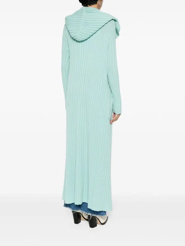 TEDDY CASHMERE Amalfi Chunky-knit Cashmere Cardigan - Green