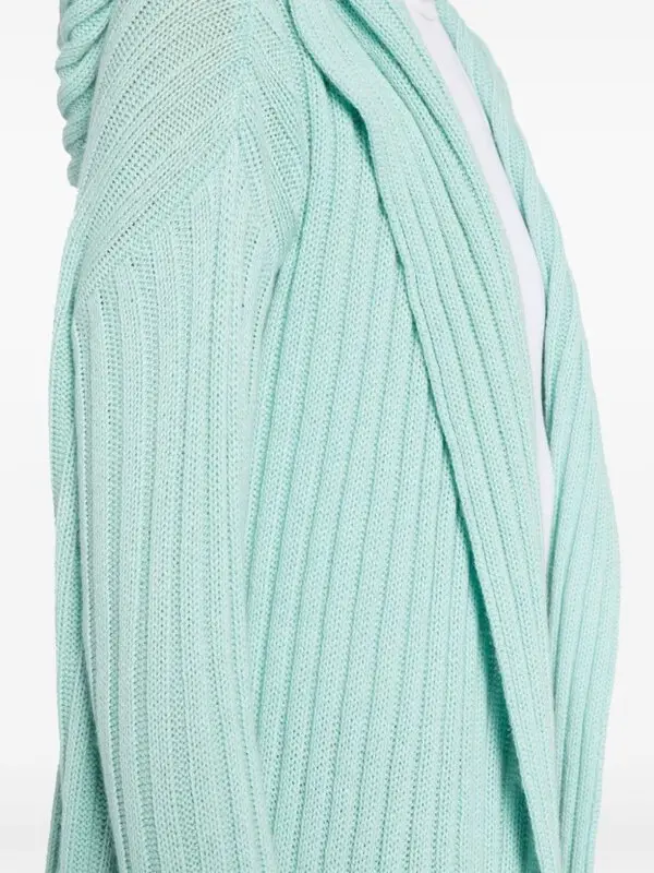 TEDDY CASHMERE Amalfi Chunky-knit Cashmere Cardigan - Green