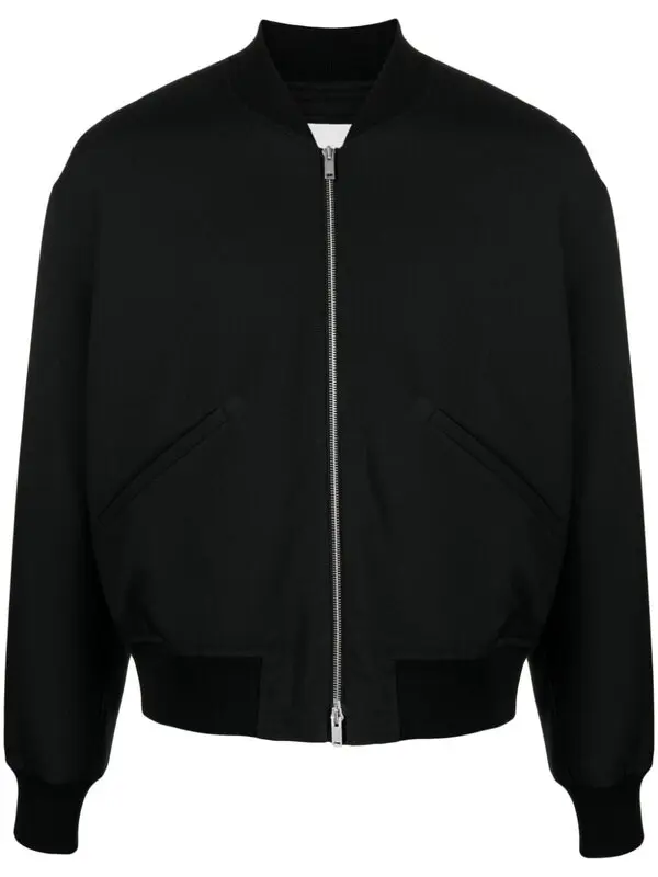 JIL SANDER Padded Bomber Jacket
