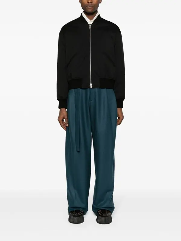 JIL SANDER Padded Bomber Jacket