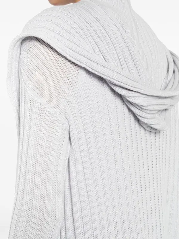 TEDDY CASHMERE Amalfi Chunky-knit Cashmere Cardigan - Blue
