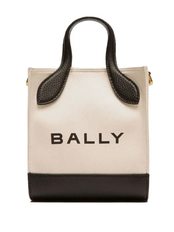 Bally Bar Logo-print Tote Bag - White