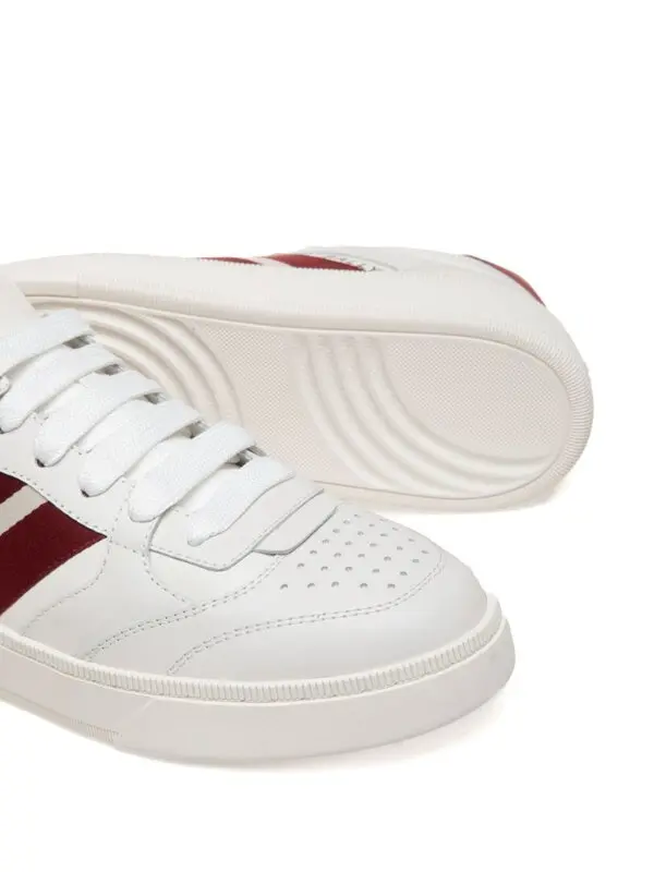 Bally Raise Leather Sneakers - White