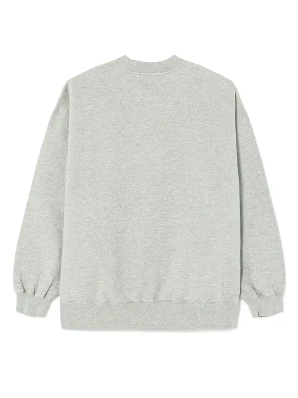 RE/DONE Crew-neck Organic Cotton Sweatshirt