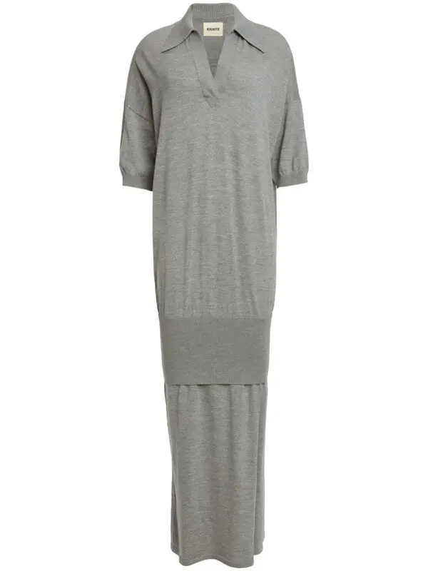 Khaite The Rue Fine-knit Maxi Dress