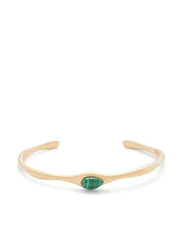 MISSOMA Gemstone-detail Cuff Bracelet - Gold