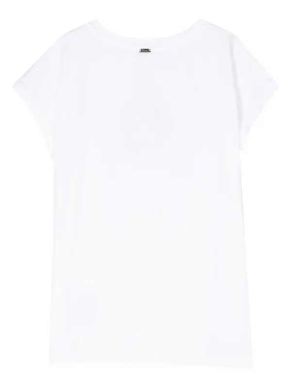Herno Studded Logo T-shirt - White