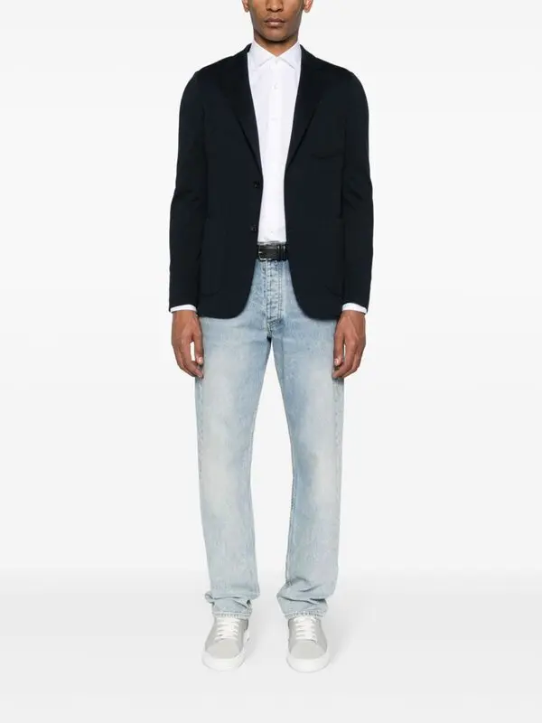 D4.0 Plain Cotton Shirt - White
