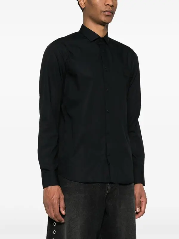 Philipp Plein Sugar Daddy Skull & Bones Shirt - Black
