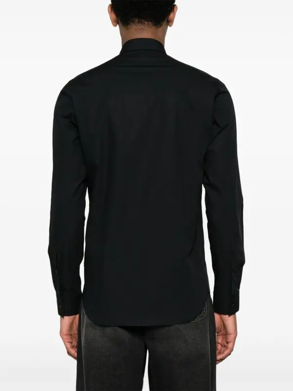 Philipp Plein Sugar Daddy Skull & Bones Shirt - Black