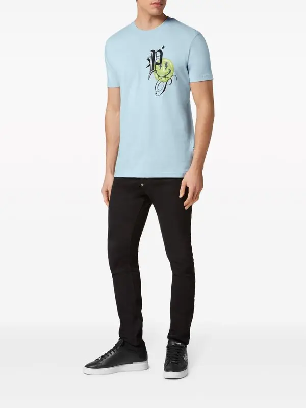 Philipp Plein Smile Cotton-jersey T-shirt
